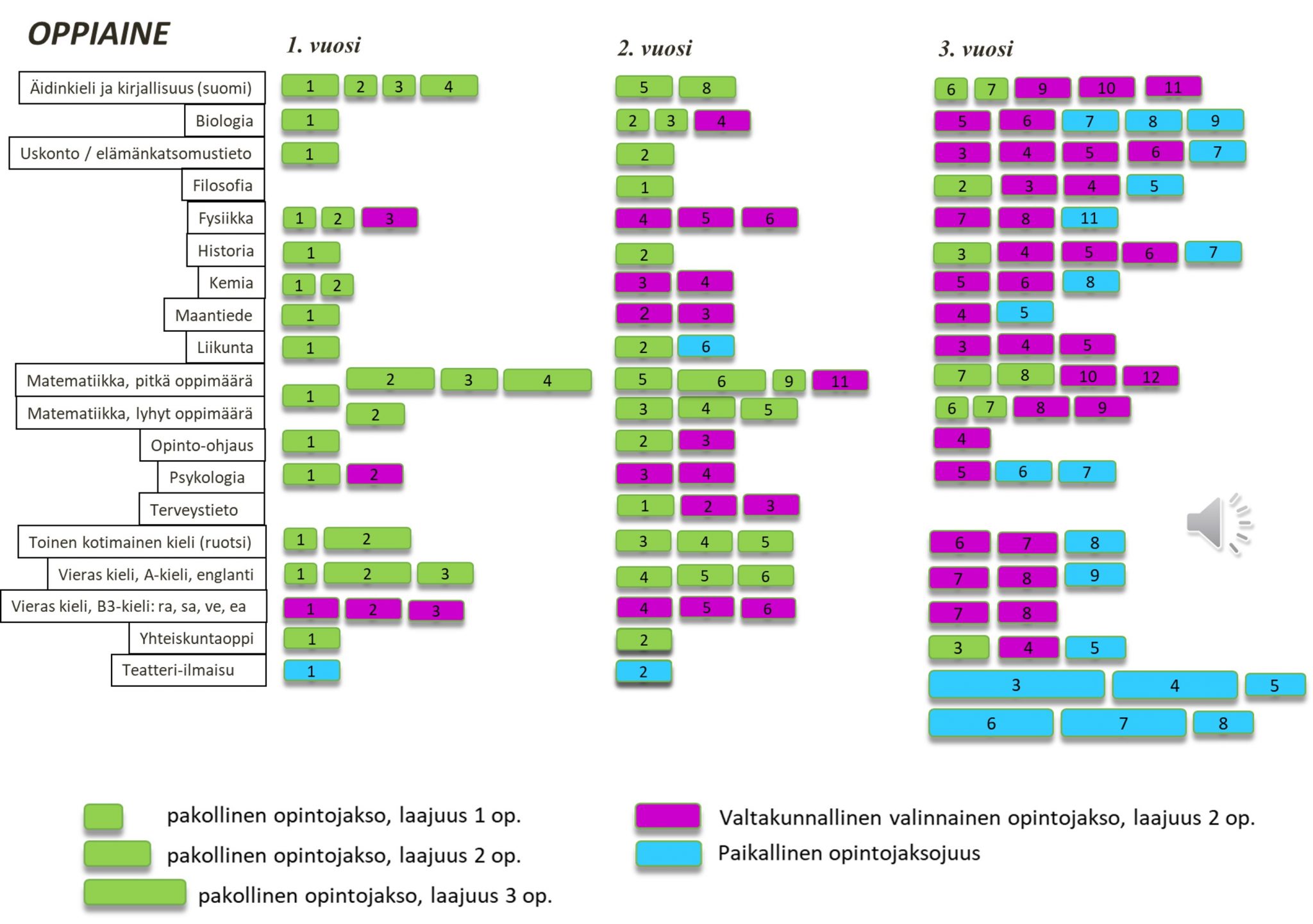 Yleislukioaineet – Savonlinnan Taidelukio